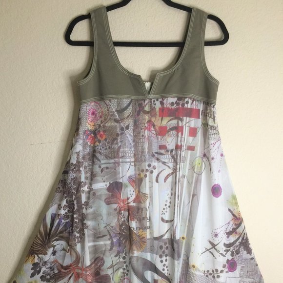 Bleu D'Azur | Dresses | Bleu Dazur Color Splash Dress | Poshmark